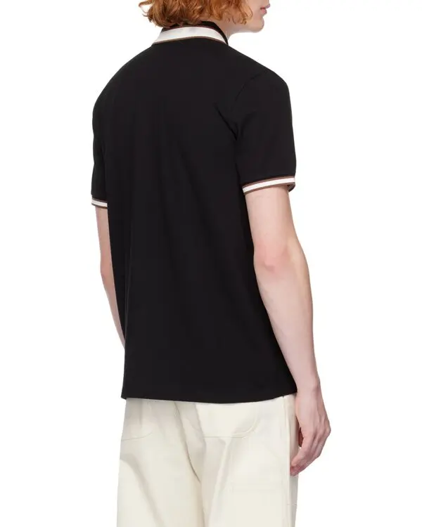 Moncler Logo Patch Short Sleeved Polo Shirt