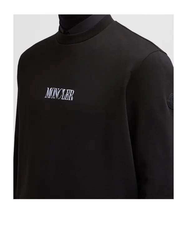 Moncler Embroidered Logo Sweatshirt