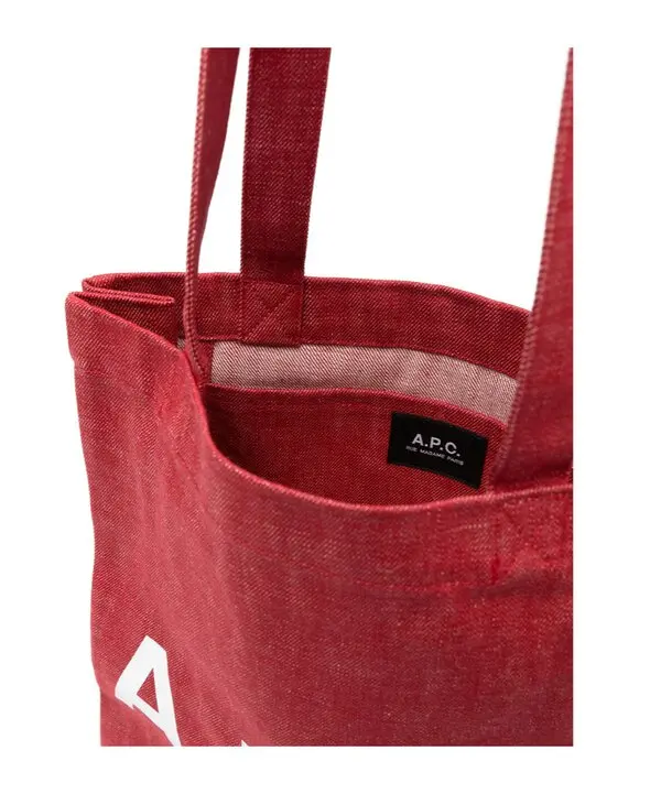 A.p.c. Lou Tote Bag - Red