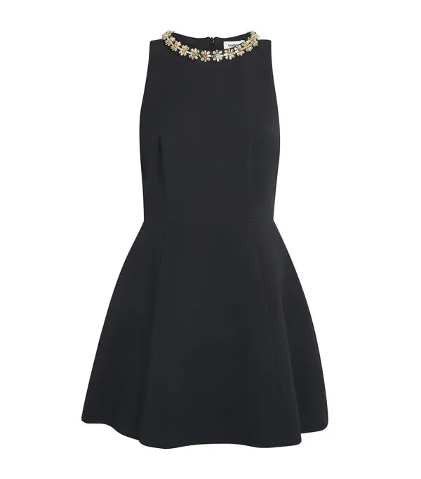 Sandro Crystal-embellished Mini Dress