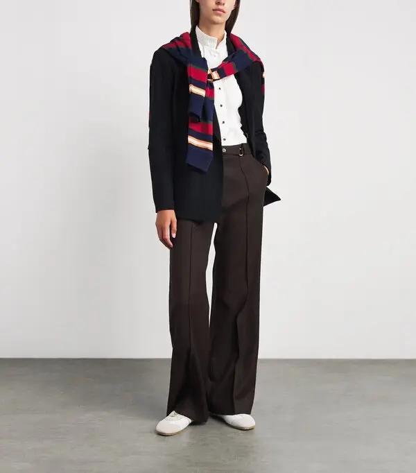 Sandro Cotton Pleated Shirt