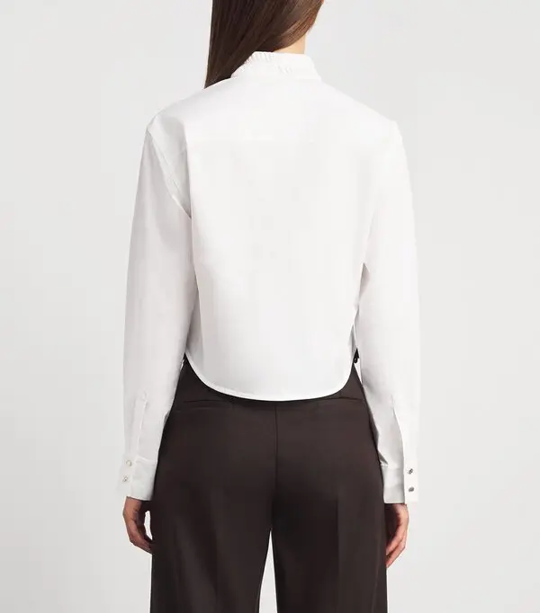 Sandro Cotton Pleated Shirt