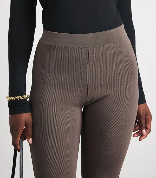 SKIMS Refined Knit High-rise Capris