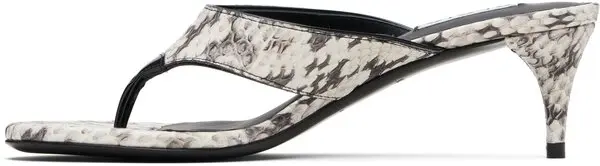 Alaïa Infradito Thong Mules