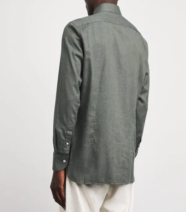 100HANDS Herringbone Shirt