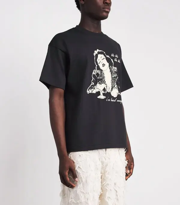 DOMREBEL Cotton Chatterbox T-shirt