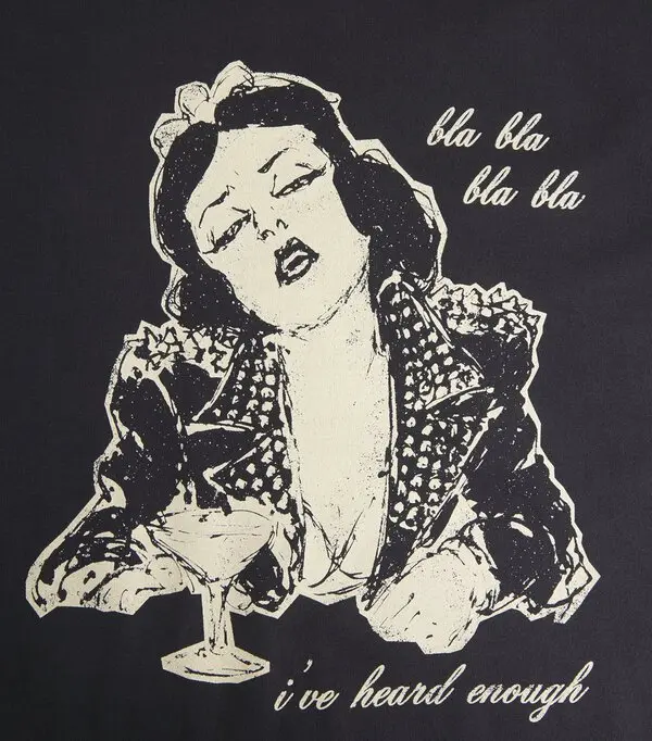 DOMREBEL Cotton Chatterbox T-shirt
