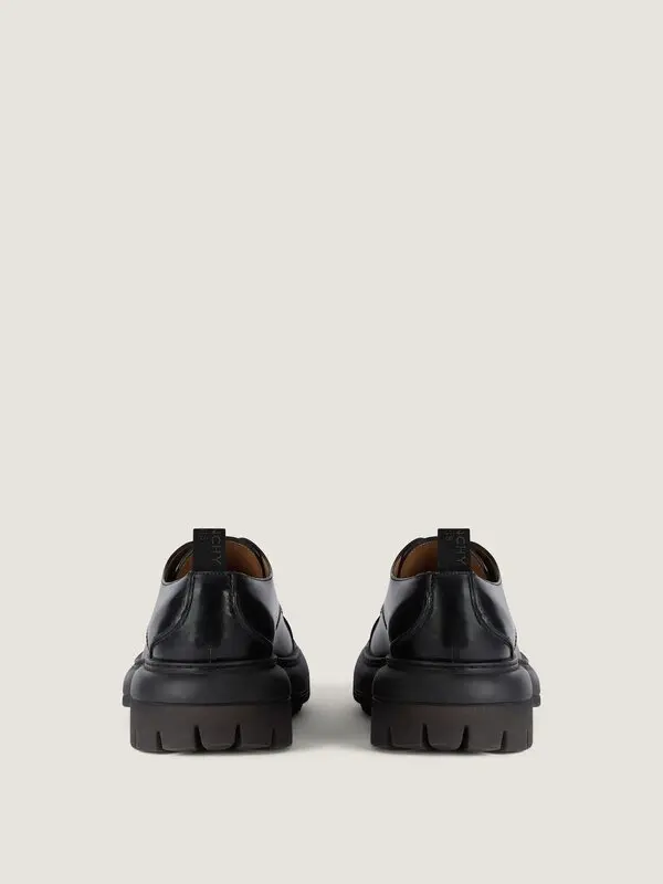 Givenchy Leather Cargo Derbies