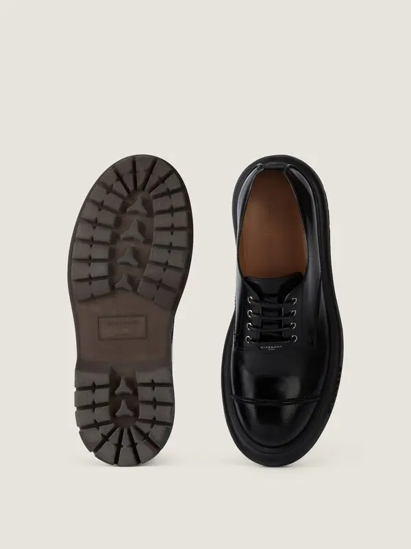 Givenchy Leather Cargo Derbies