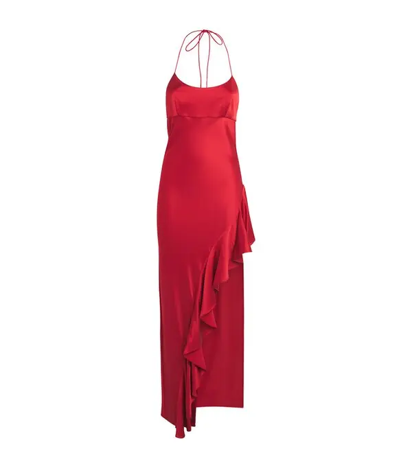 Alice + Olivia Palma Maxi Dress - Red