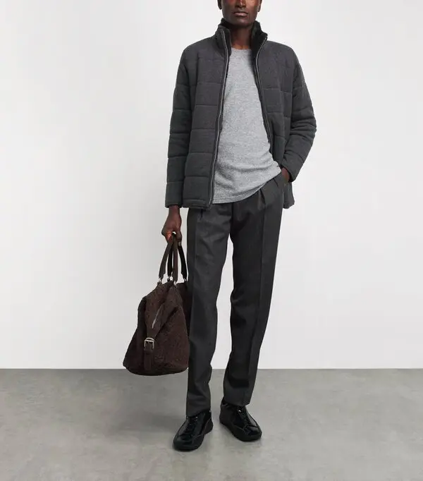 N.peal Cashmere Fur-lined Jacket