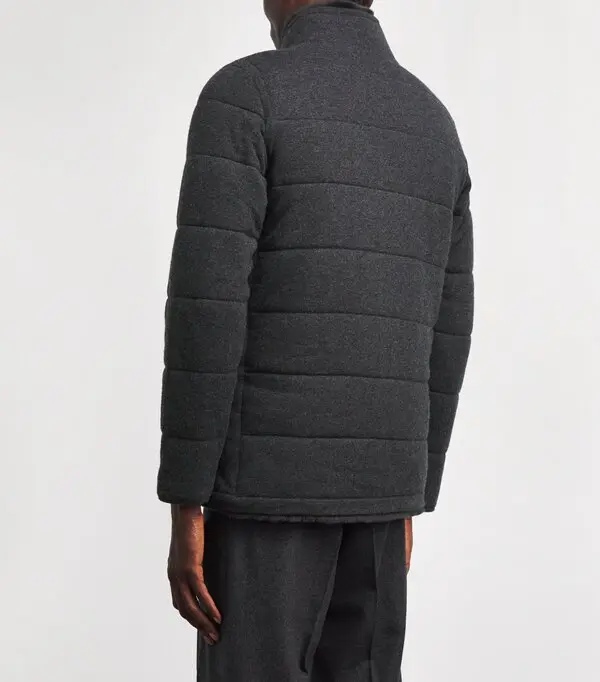 N.peal Cashmere Fur-lined Jacket