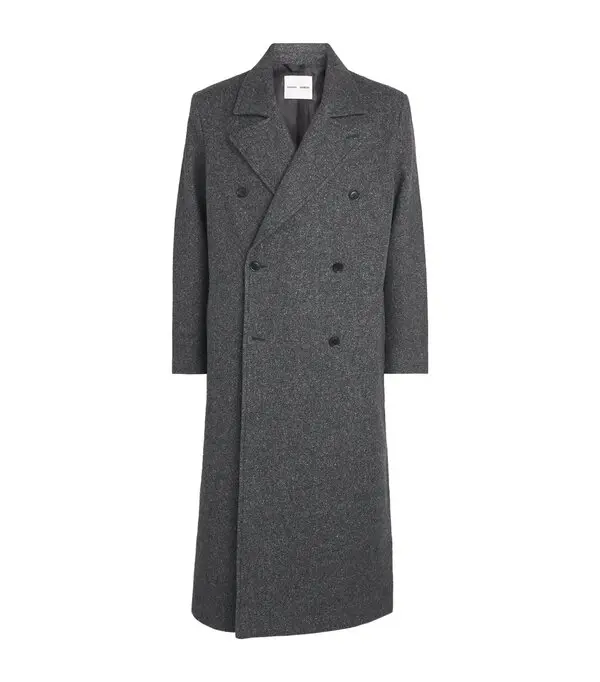 SAMSØE SAMSØE Wool-blend Savince Overcoat