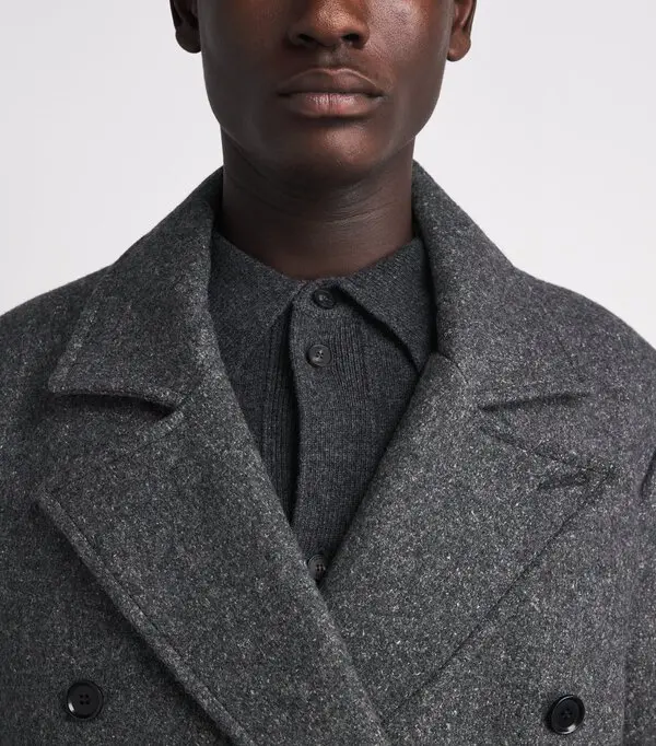 SAMSØE SAMSØE Wool-blend Savince Overcoat