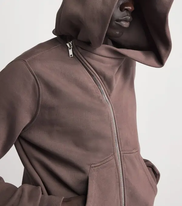 Rick Owens Asymmetric Mountain Hoodie