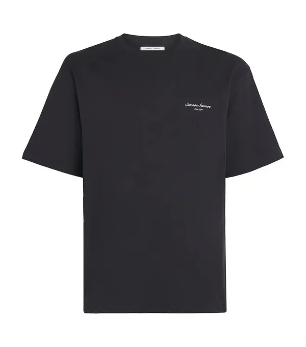 Samsøe Samsøe Organic Cotton Sauni T-shirt - Black