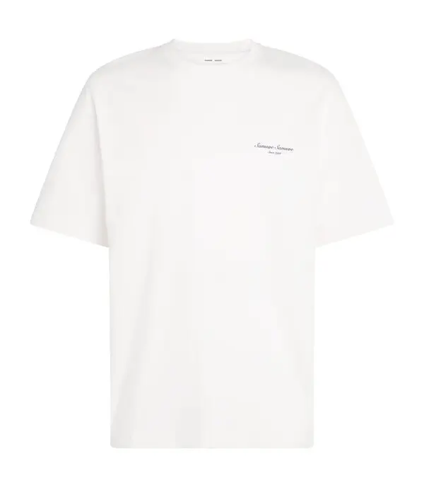 Samsøe Samsøe Organic Cotton Sauni T-shirt - White