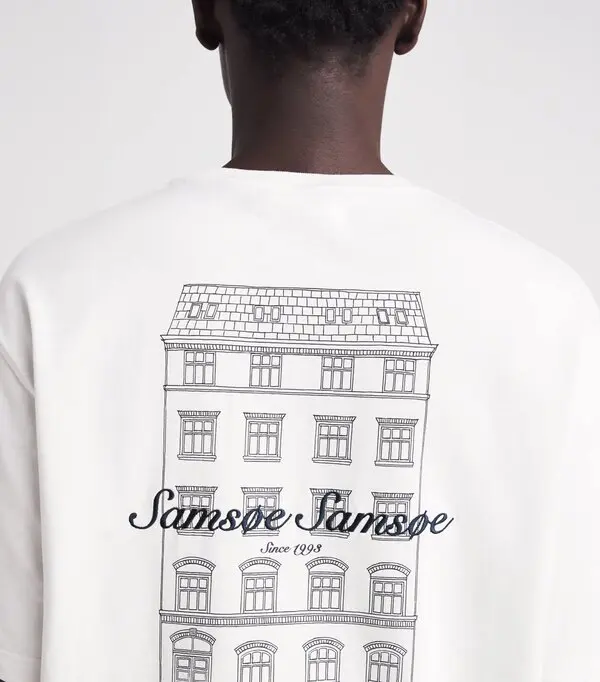Samsøe Samsøe Organic Cotton Sauni T-shirt - White