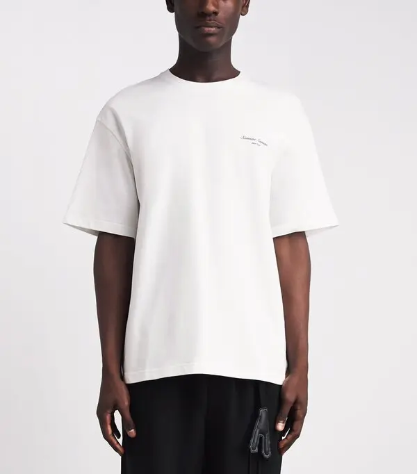 Samsøe Samsøe Organic Cotton Sauni T-shirt - White