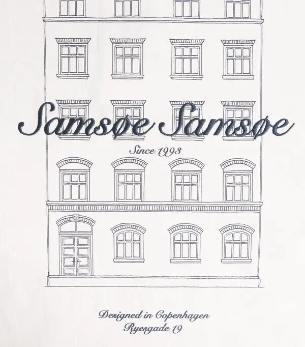 Samsøe Samsøe Organic Cotton Sauni T-shirt - White