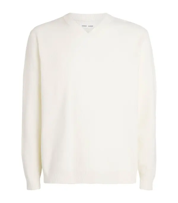 SAMSØE SAMSØE Saklas V-neck Sweater