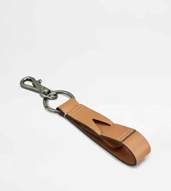 TOD'S Logo Keychain