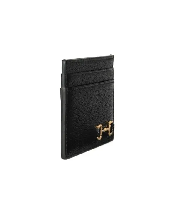 Gucci Horsebit-detail Leather Wallet