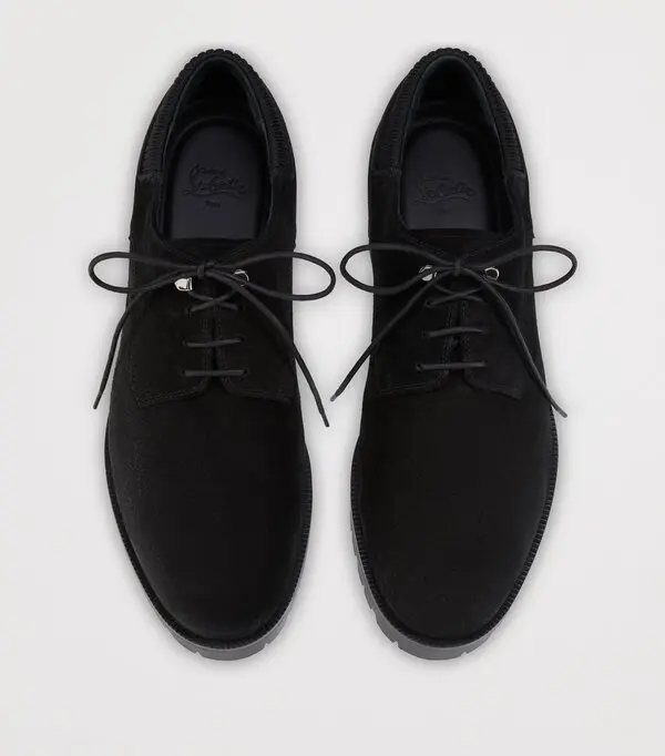 CHRISTIAN LOUBOUTIN Cavafield Suede Derby Shoes