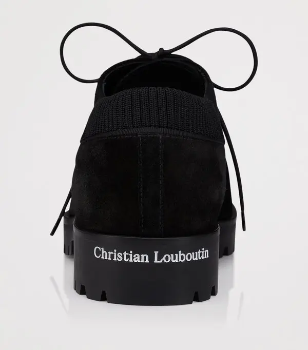 CHRISTIAN LOUBOUTIN Cavafield Suede Derby Shoes