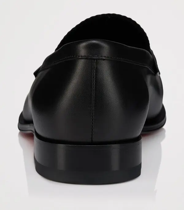 CHRISTIAN LOUBOUTIN Circ Leather Loafers