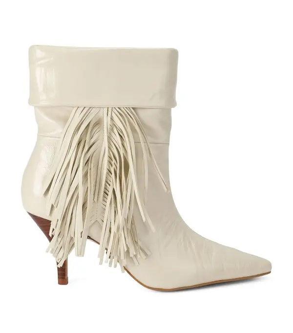 Kurt Geiger Leather Piccadilly Slouch Boots
