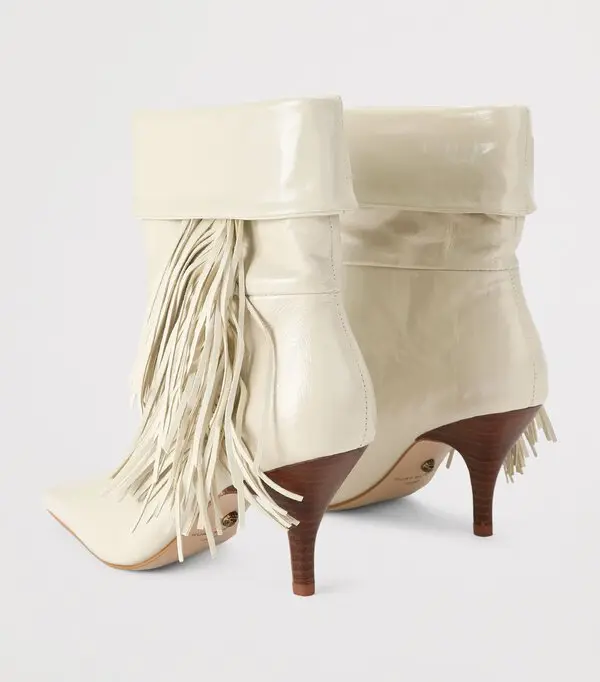 Kurt Geiger Leather Piccadilly Slouch Boots