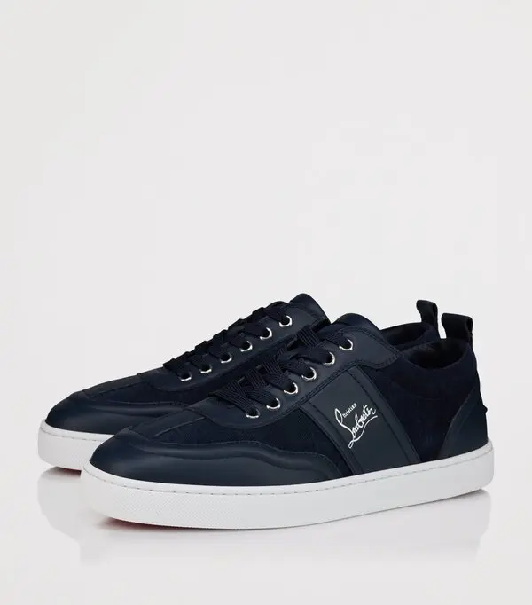 CHRISTIAN LOUBOUTIN Retero Leather Low-top Sneakers
