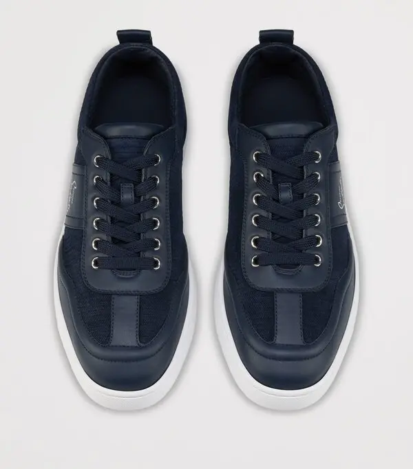 CHRISTIAN LOUBOUTIN Retero Leather Low-top Sneakers