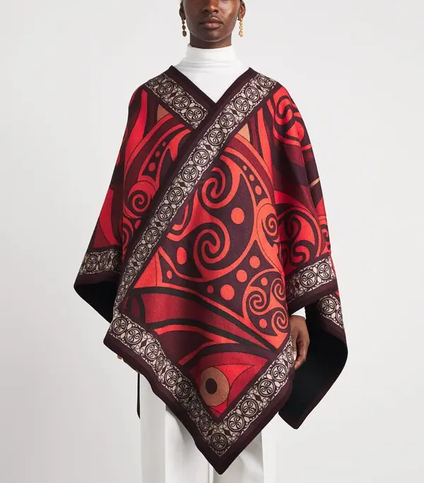 La DoubleJ Wool-silk Soul Poncho