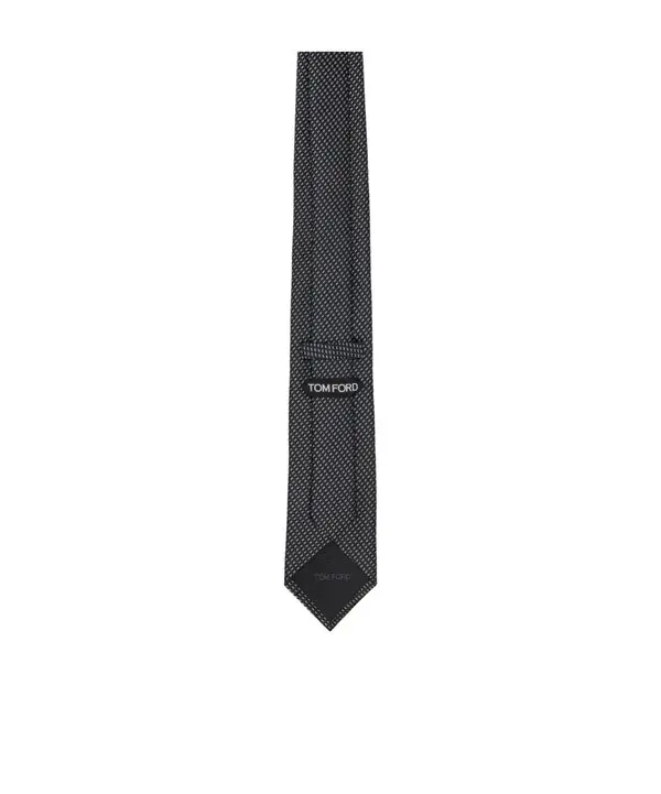 TOM FORD Pointed Tie - Black