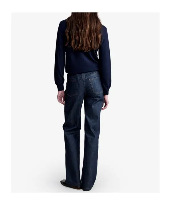 A.p.c. Marisa Cardigan Navy Wool Cardigan