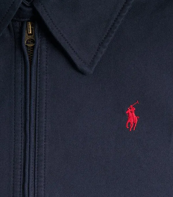 Polo Ralph Lauren Cotton Oversized Windbreaker Jacket