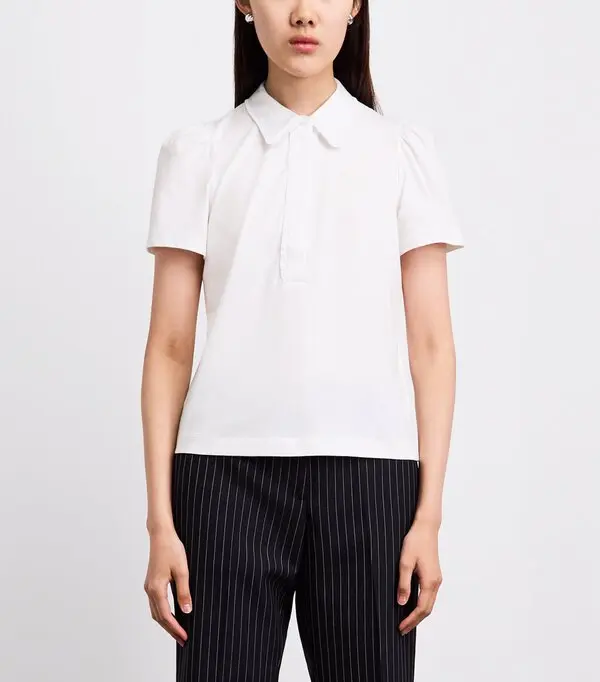 ME+EM Frill-trim Layering Shirt