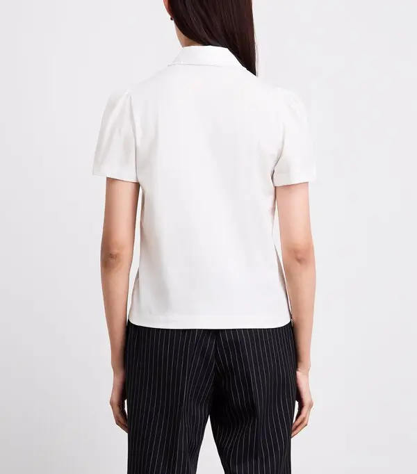 ME+EM Frill-trim Layering Shirt