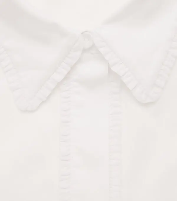 ME+EM Frill-trim Layering Shirt