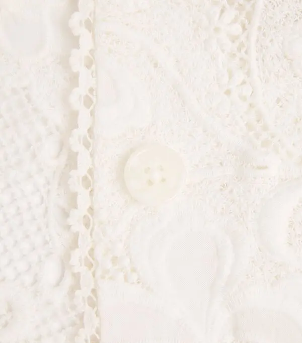 ME+EM Lace Cropped Jacket