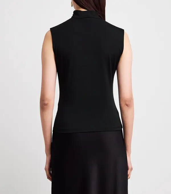 ME+EM Sleeveless Draped Top