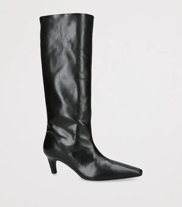 JUDE Leather Cave Knee-high Boots 55