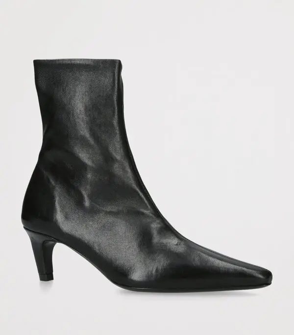 JUDE Leather Cave Ankle Boots 55