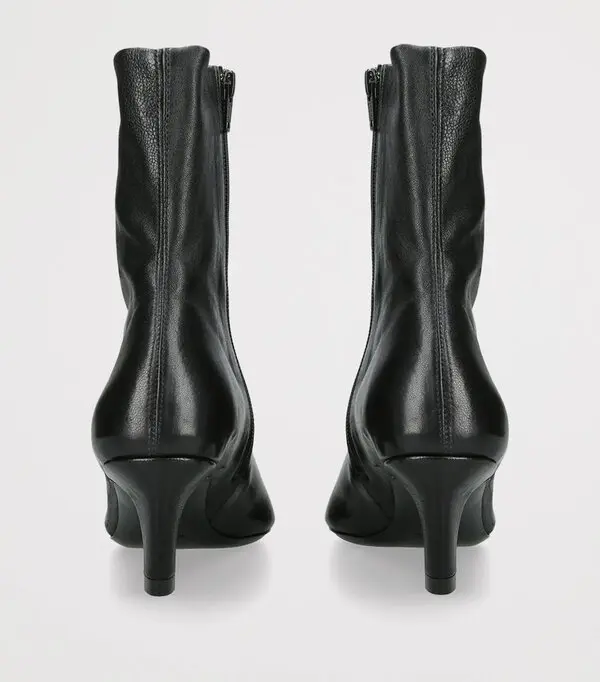 JUDE Leather Cave Ankle Boots 55