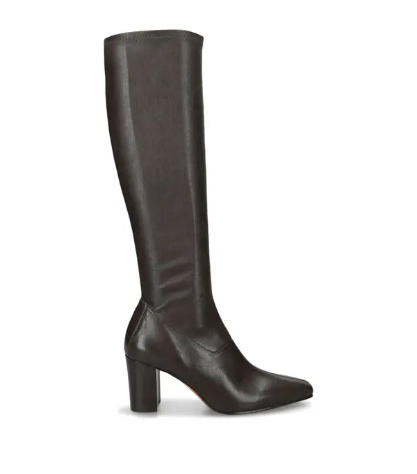 JUDE Shirakabegura Memo Leather Knee-high Boots 95
