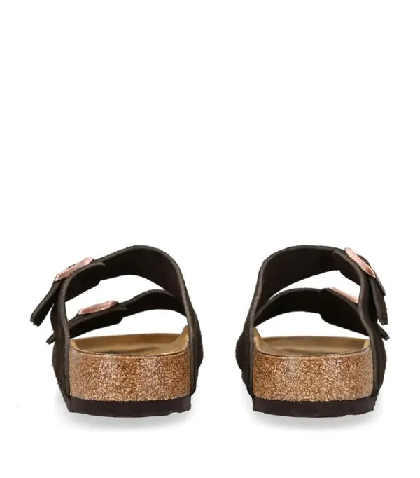 BIRKENSTOCK Suede Arizona Sandals - Brown