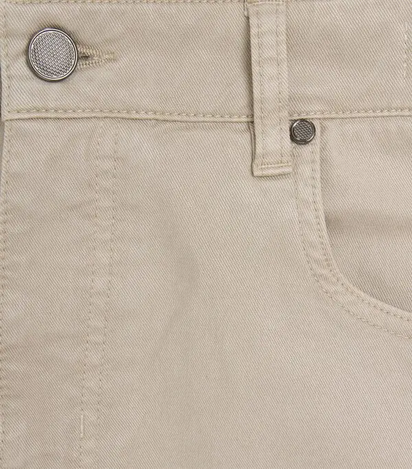 Purdey Cotton-blend Five-pocket Trousers