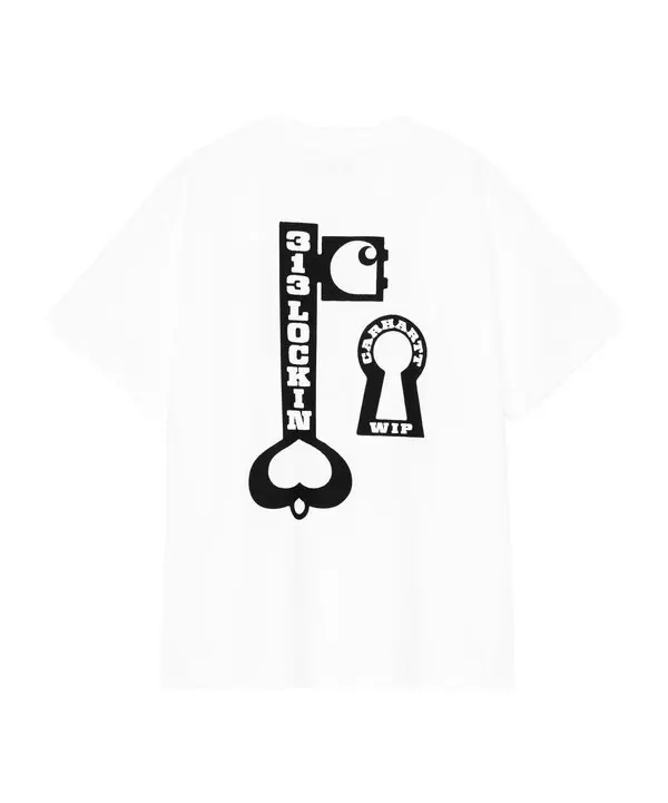Carhartt Work In Progress Keyhole Logo T-shirt